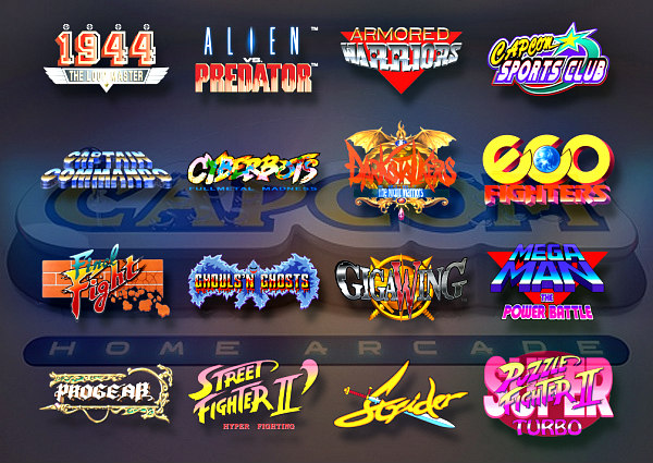 Capcom Home Arcade Launches October 25th, Details and Trailer Video ...