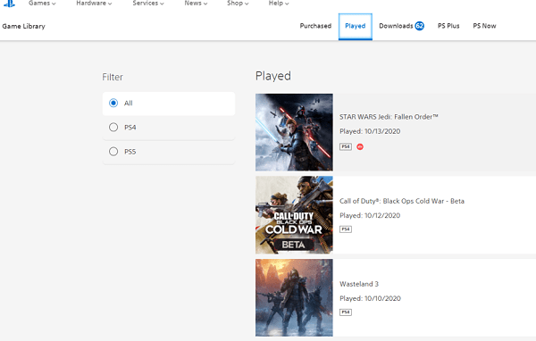 Sony Adds New PlayStation Library to Manage PS4 / PS5 Game Downloads ...