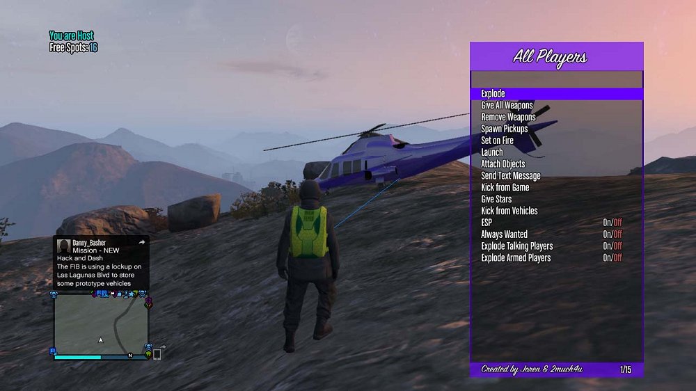 Serendipity 4 5 GTA V PS3 Mod Menu Updated By Joren And 2much4u
